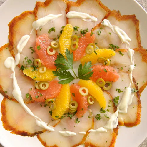 Smoked Sablefish Carpaccio - Acme Smoked Fish