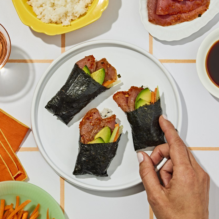 Spicy Tuna Hand Roll - Acme Smoked Fish