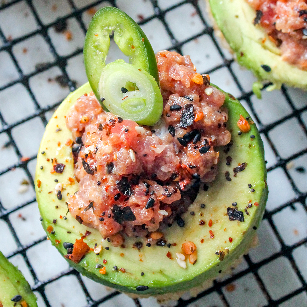 Spicy Smoked Tuna Crispy Rice - Acme Smoked Fish