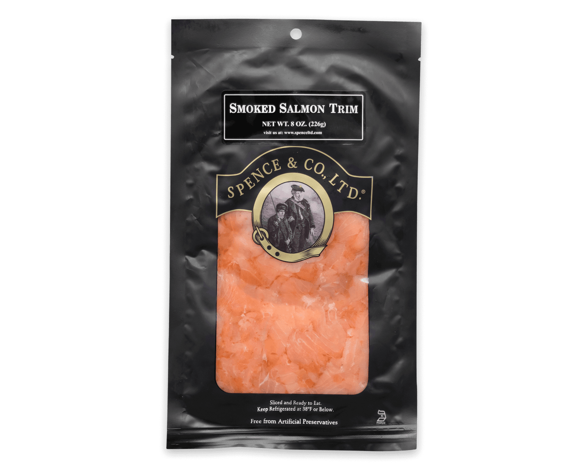 8 oz. Smoked Salmon Trim - Acme Smoked Fish