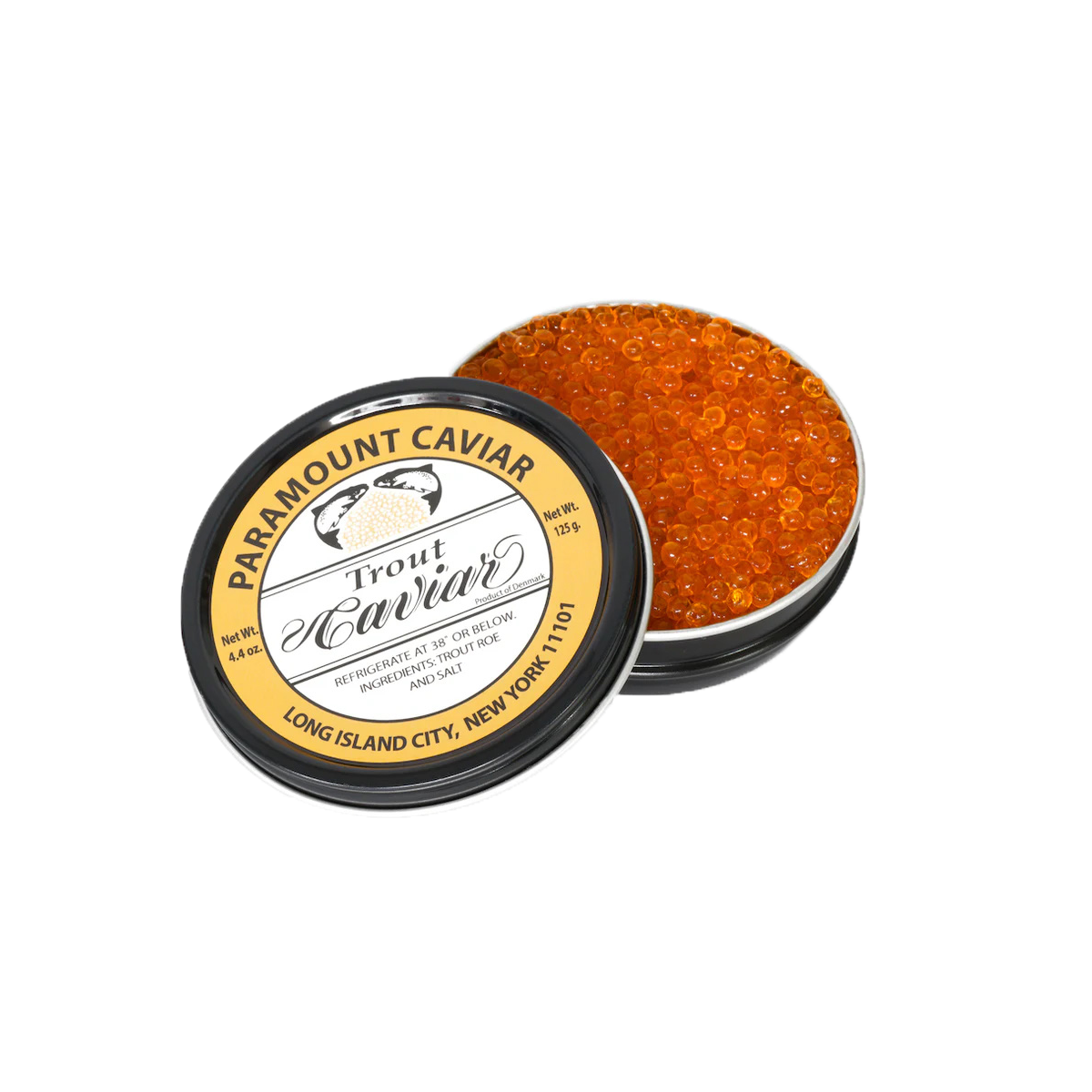 Smoked Trout Roe (4.4 oz.) - Acme Smoked Fish