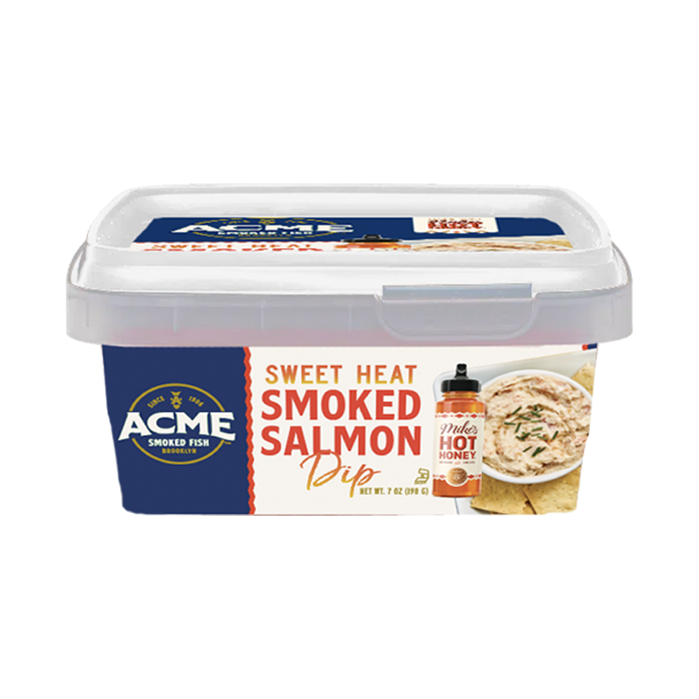 7 oz. Sweet Heat Smoked Salmon Dip - Acme Smoked Fish