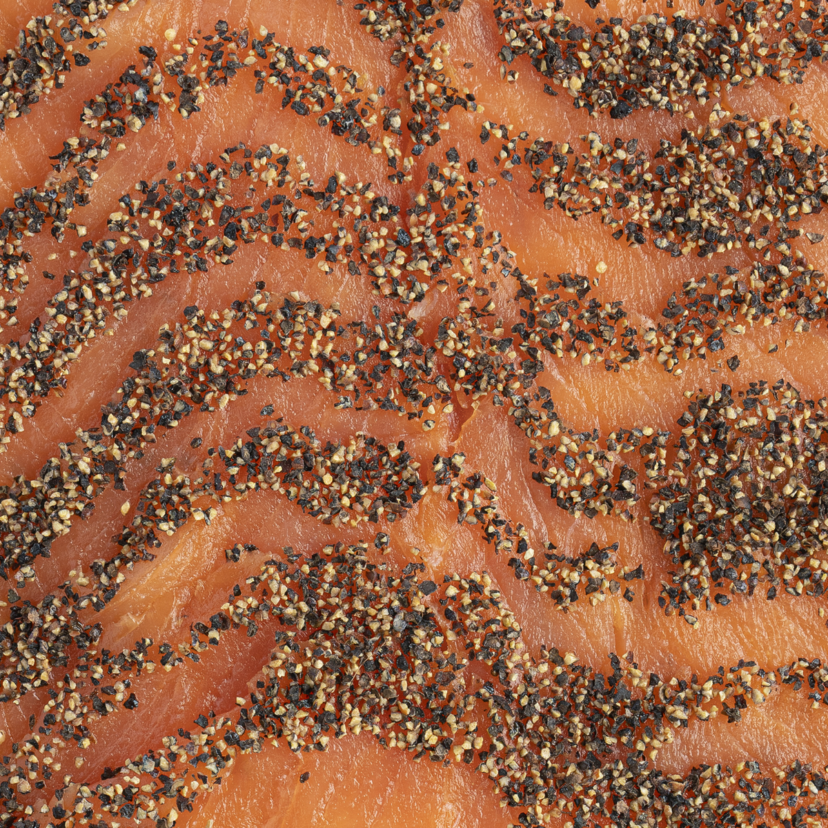 Pre-Sliced Lemon Pepper Smoked Salmon (1 lb.) - Acme Smoked Fish